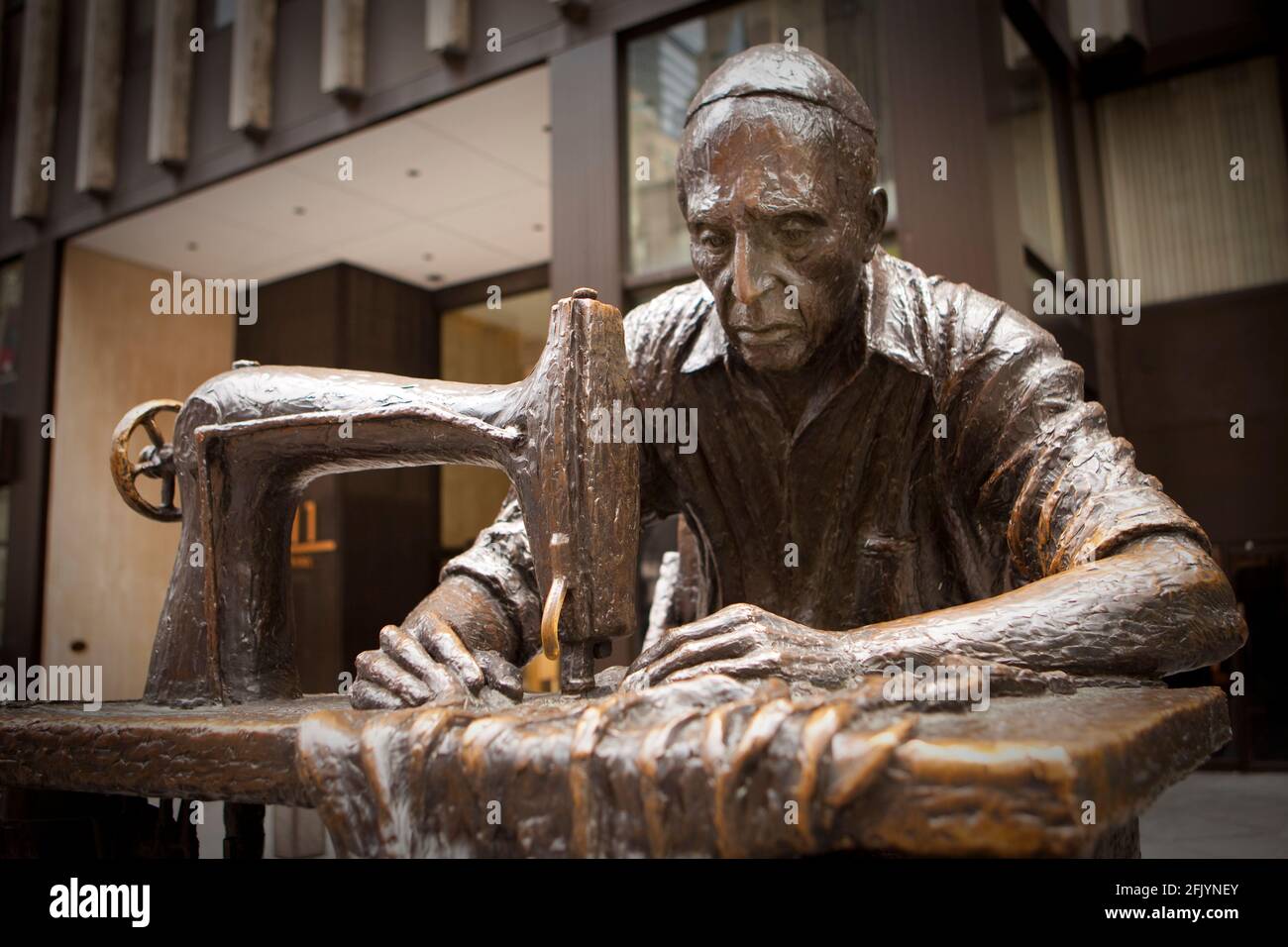 "The Garment Worker" statue by Judith Weller on Seventh Avenue in the ...
