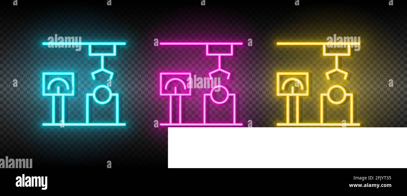 Robot automation color set Stock Vector Images - Alamy