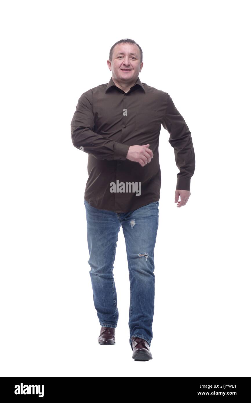 Striding pose hi-res stock photography and images - Alamy