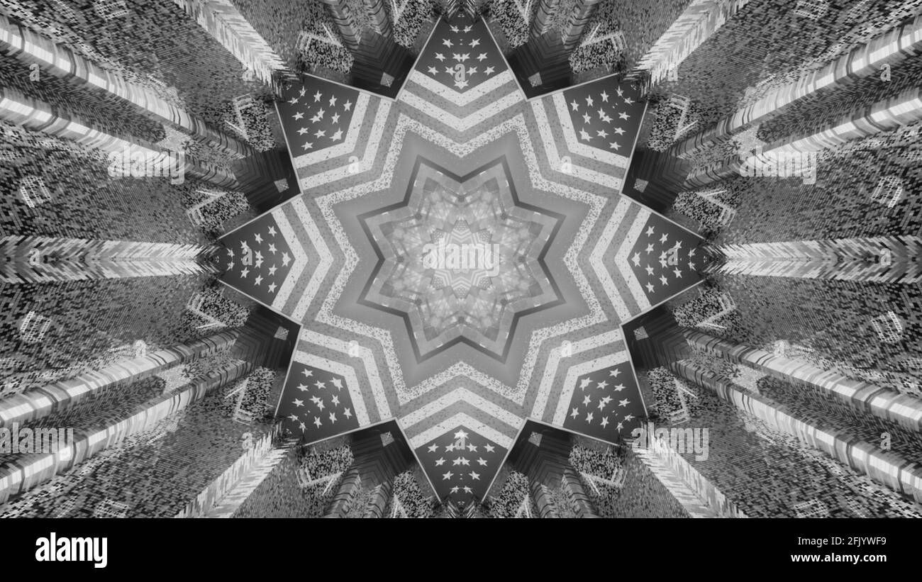 3d illustration of 4K UHD creative tunnel Stock Photo - Alamy