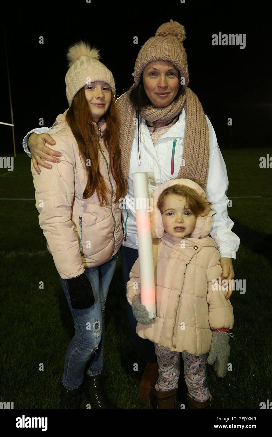 Ayr Rugby Club Firework and fun fair at Millbrae Rebecca Paterson with ...