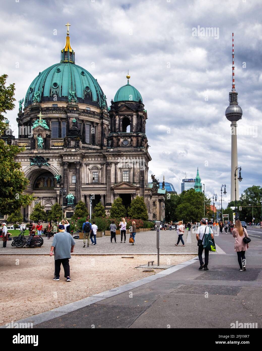 Berliner Dom, Berlin cathedral, Protestant Evangelical church, Baroque ...