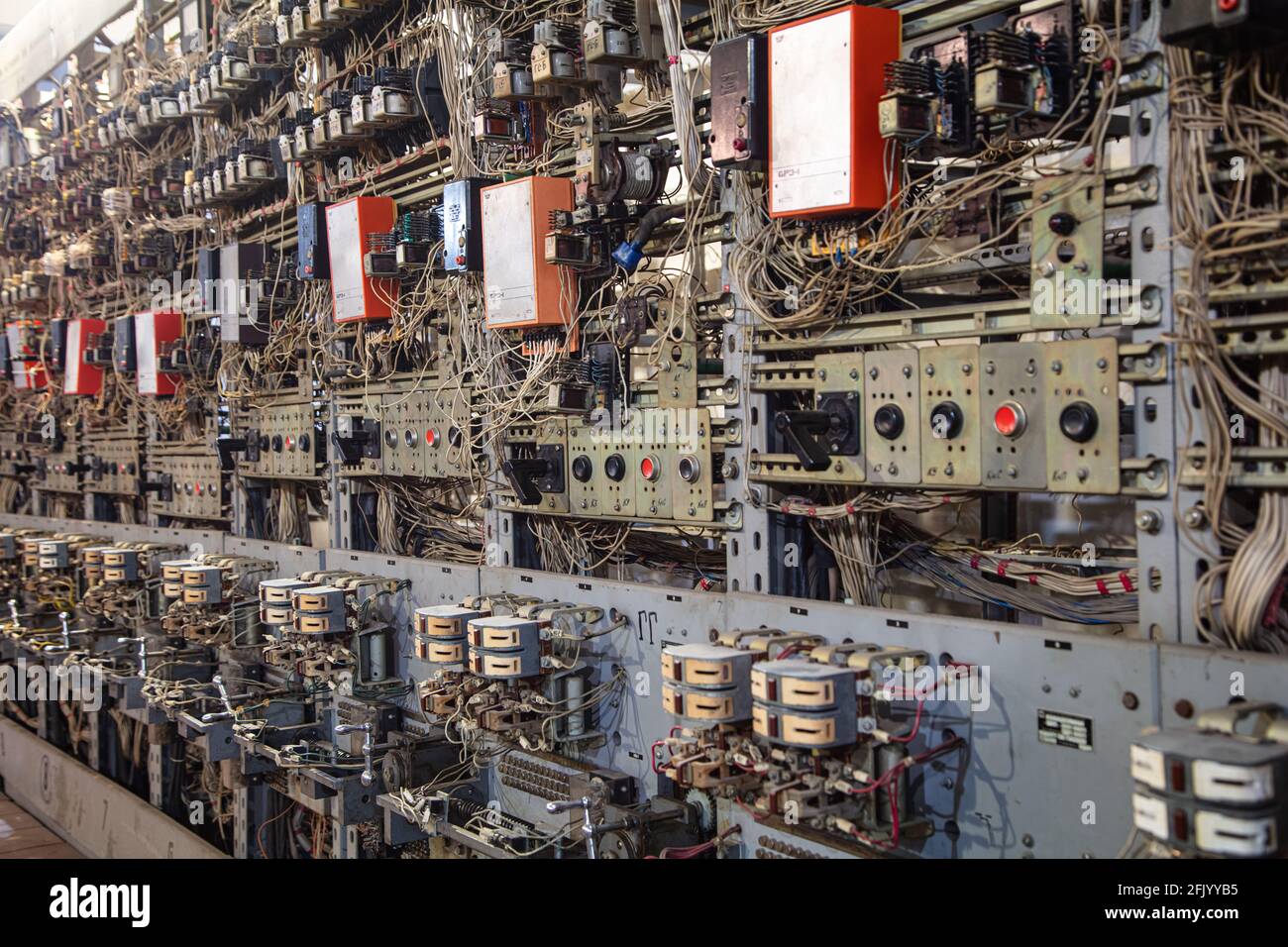 Electrical generator turbine interior hi-res stock photography and ...