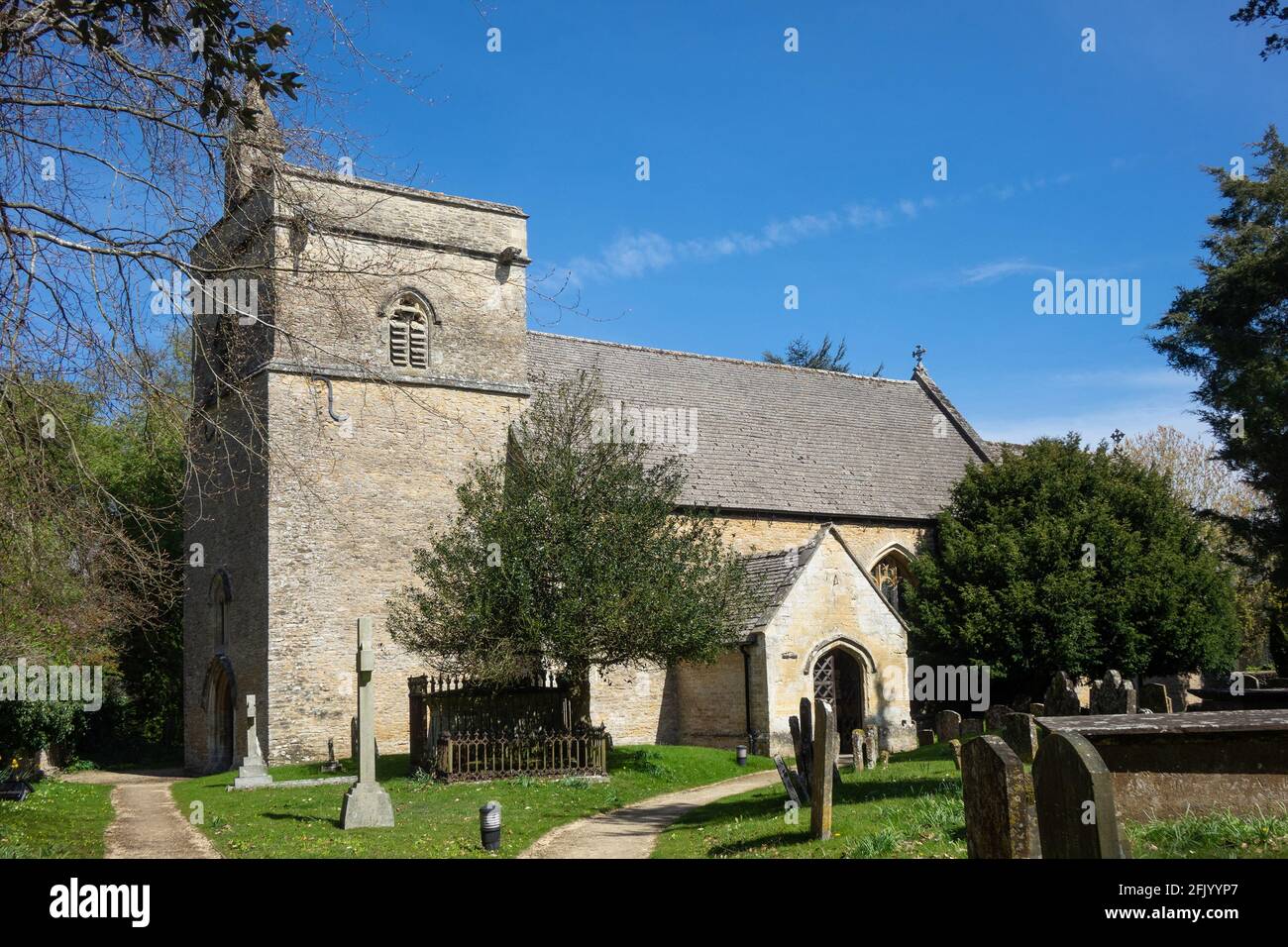 England, Oxfordshire, Bletchingdon church Stock Photo - Alamy