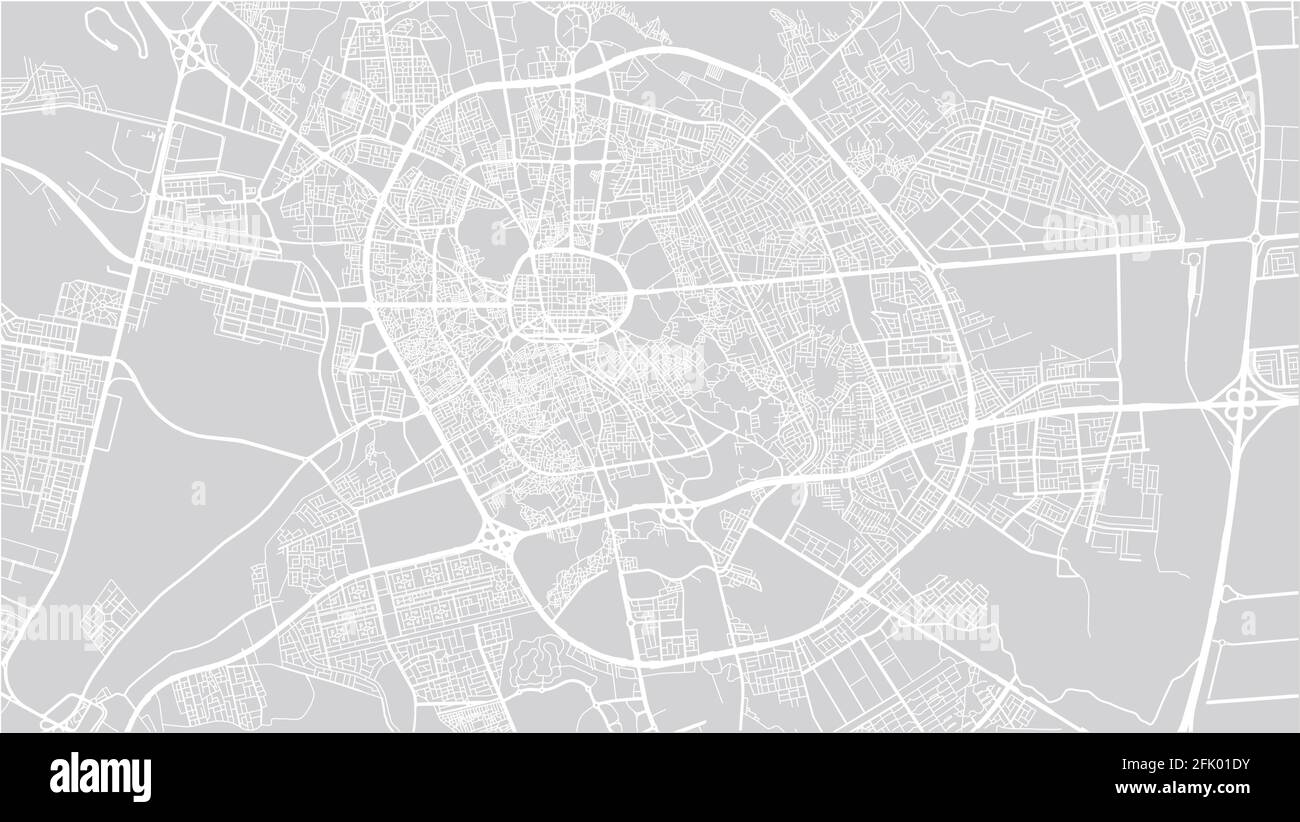 Urban vector city map of Medina, Saudi Arabia, Middle East Stock Vector ...