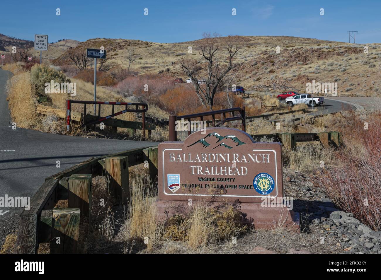 Ballardini ranch trailhead hi-res stock photography and images - Alamy