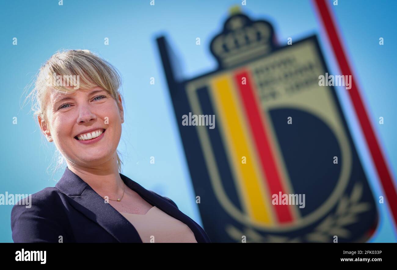 PRD operations director Stephanie Forde poses for the photographer at a ...