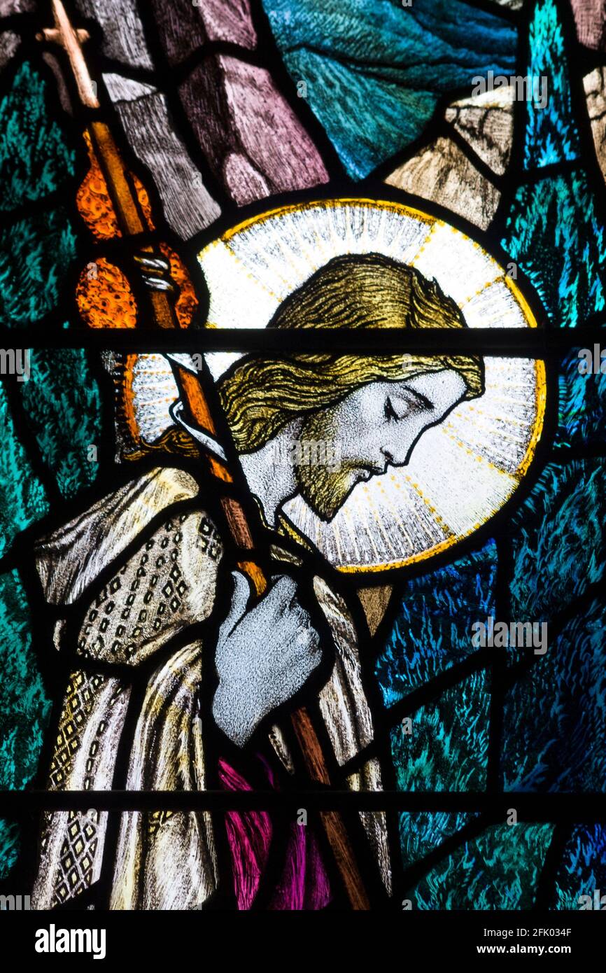 Stained glass window within Rhu and Shandon Parish Church, Rhu ...