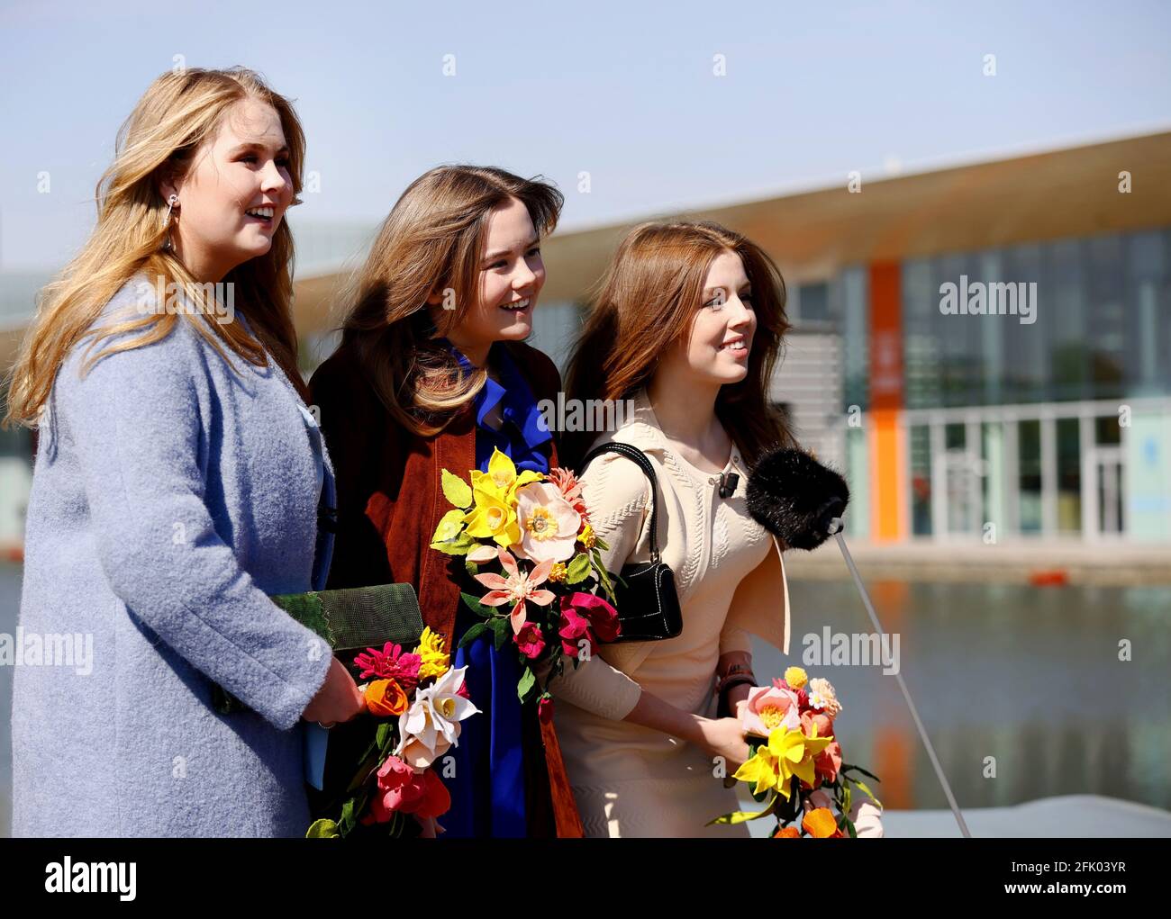Eindhoven, Netherlands. 27th Apr, 2021. Princess Amalia, Princess ...