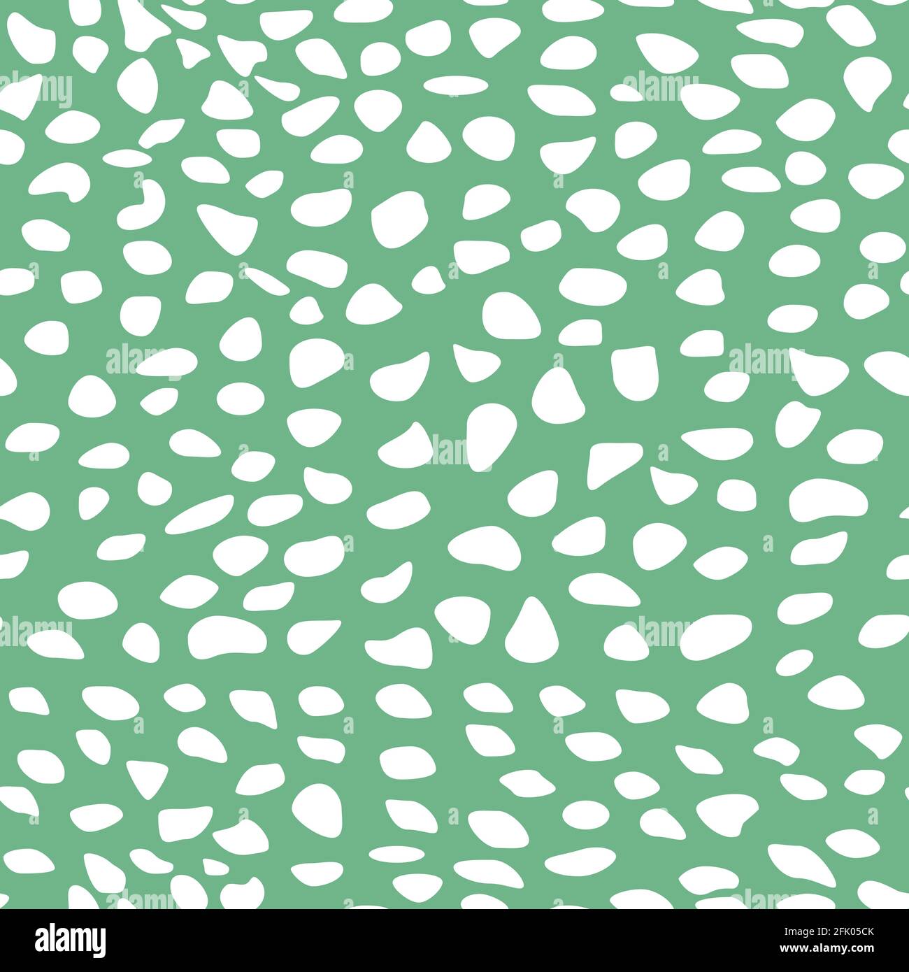 Abstract hand drawn spots seamless pattern white blotch tracery on ...