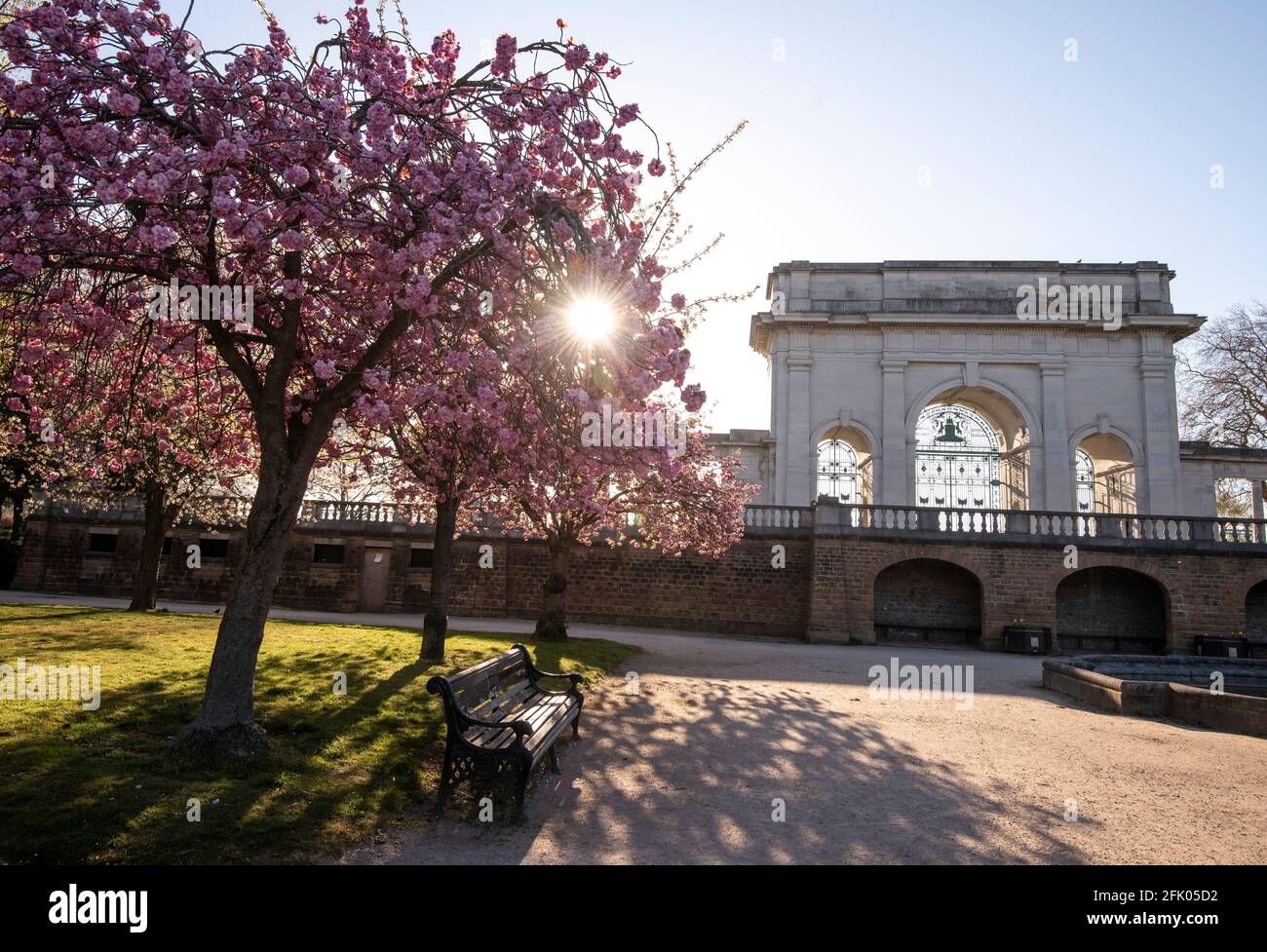 Spring at Victoria Embankment, Nottingham Nottinghamshire England UK ...