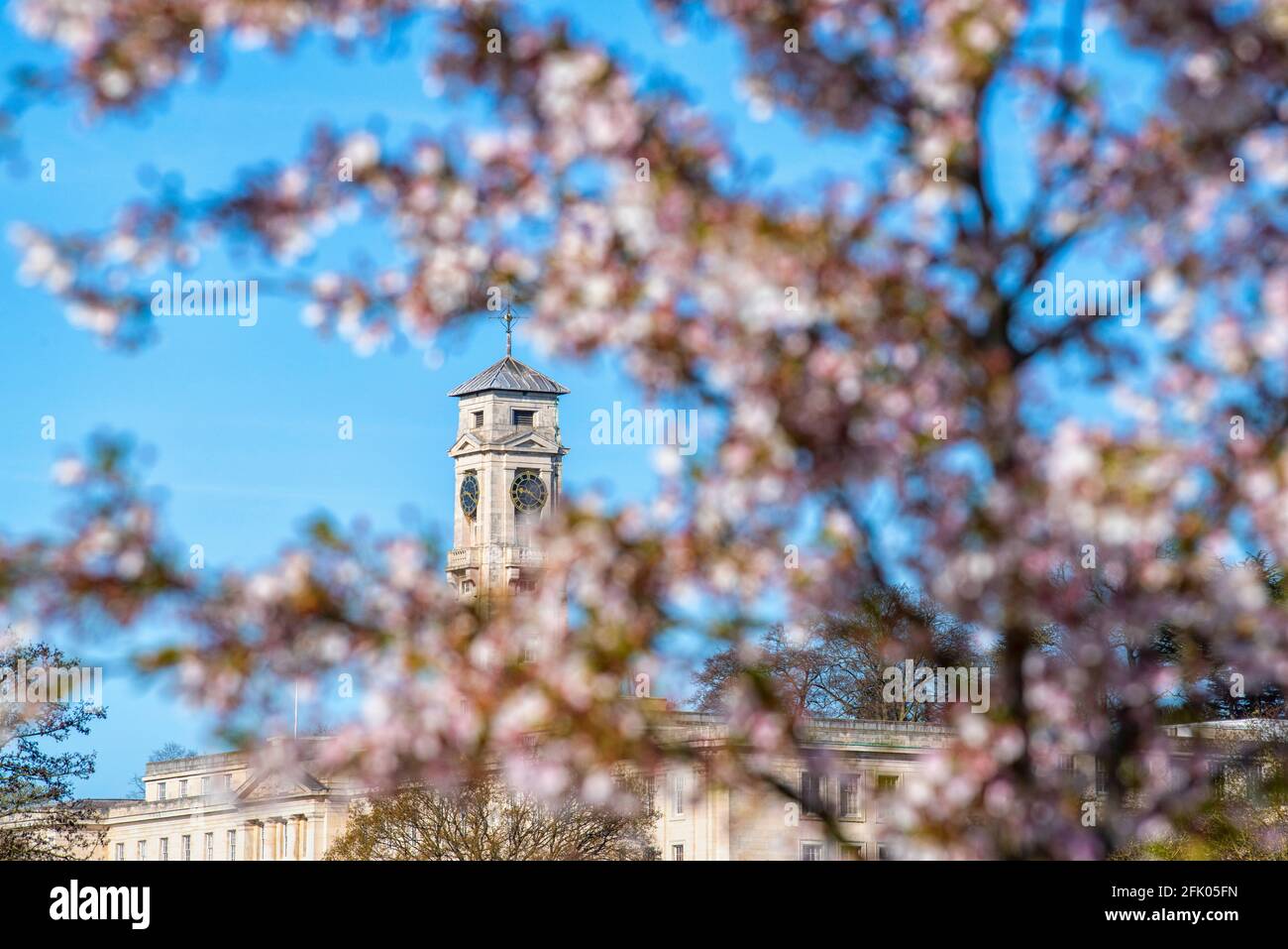 Spring at Highfields University Park in Nottingham, Nottinghamshire ...