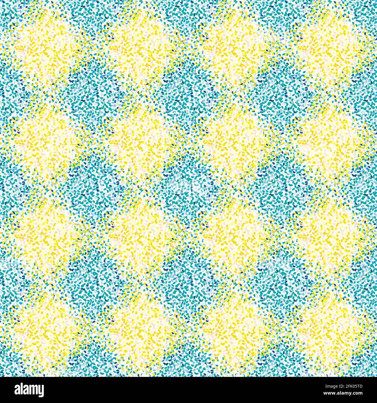 Vector Mediterranean mosaic style stipple paint seamless pattern ...