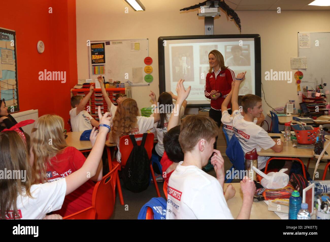 Struthers Primary School had a visit from Sarah Clark Olympic and ...