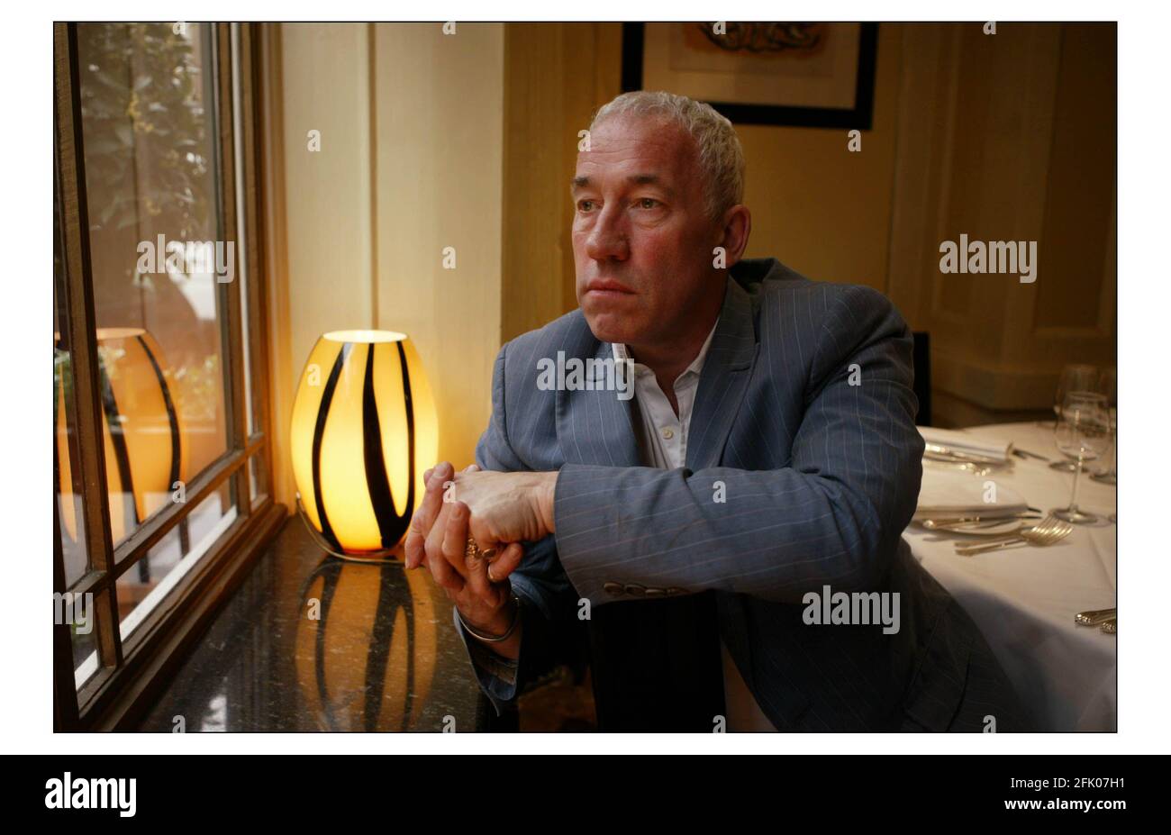 Simon Callow.....actor in London. pic David Sandison 20/4/2004 Stock ...