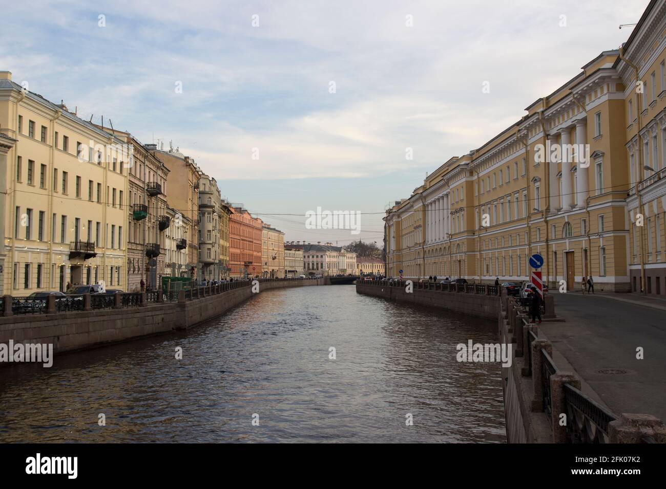 Beautiful view of the old houses and streets of the northern capital of ...