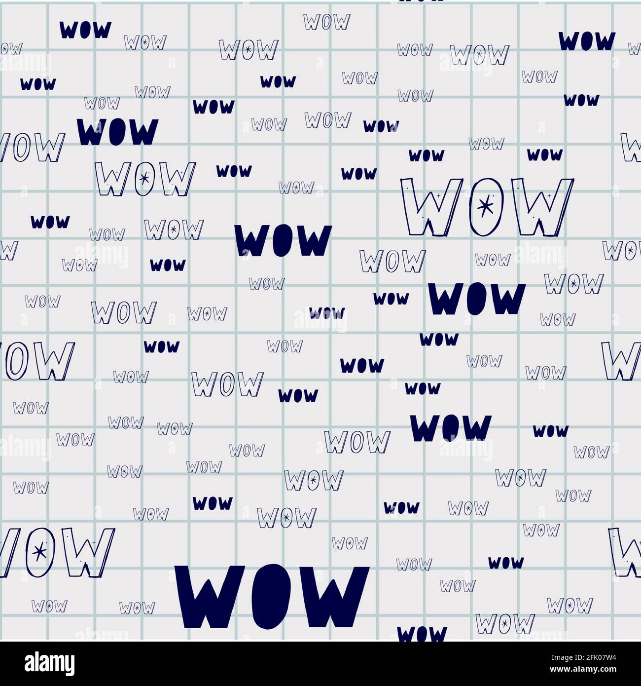 Vector seamless pattern drawn by hand. Curly black lines on a white ...