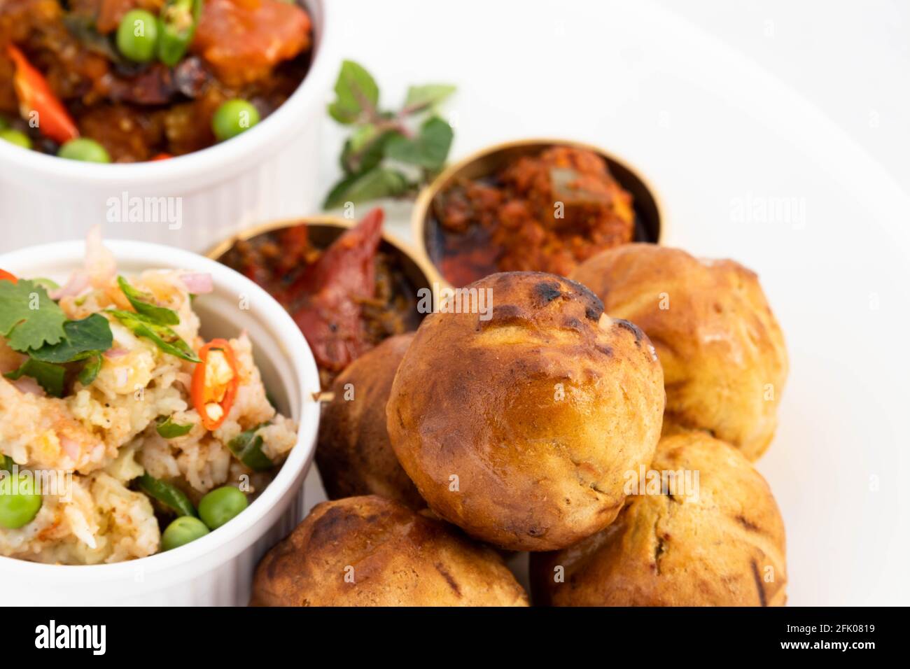 Litti Chokha Or Liti Choka Stuffed With Chana Sattu And Drenched In ...