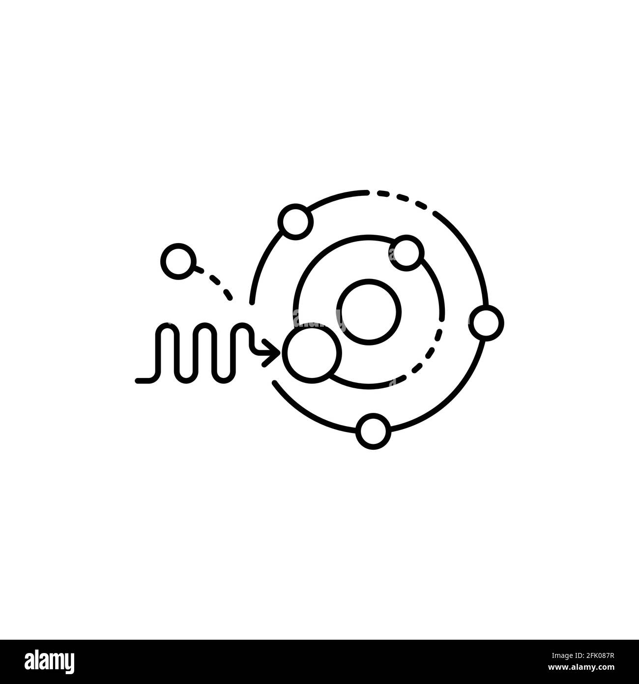 Photonics olor line icon. Pictogram for web page, mobile app, promo. UI ...