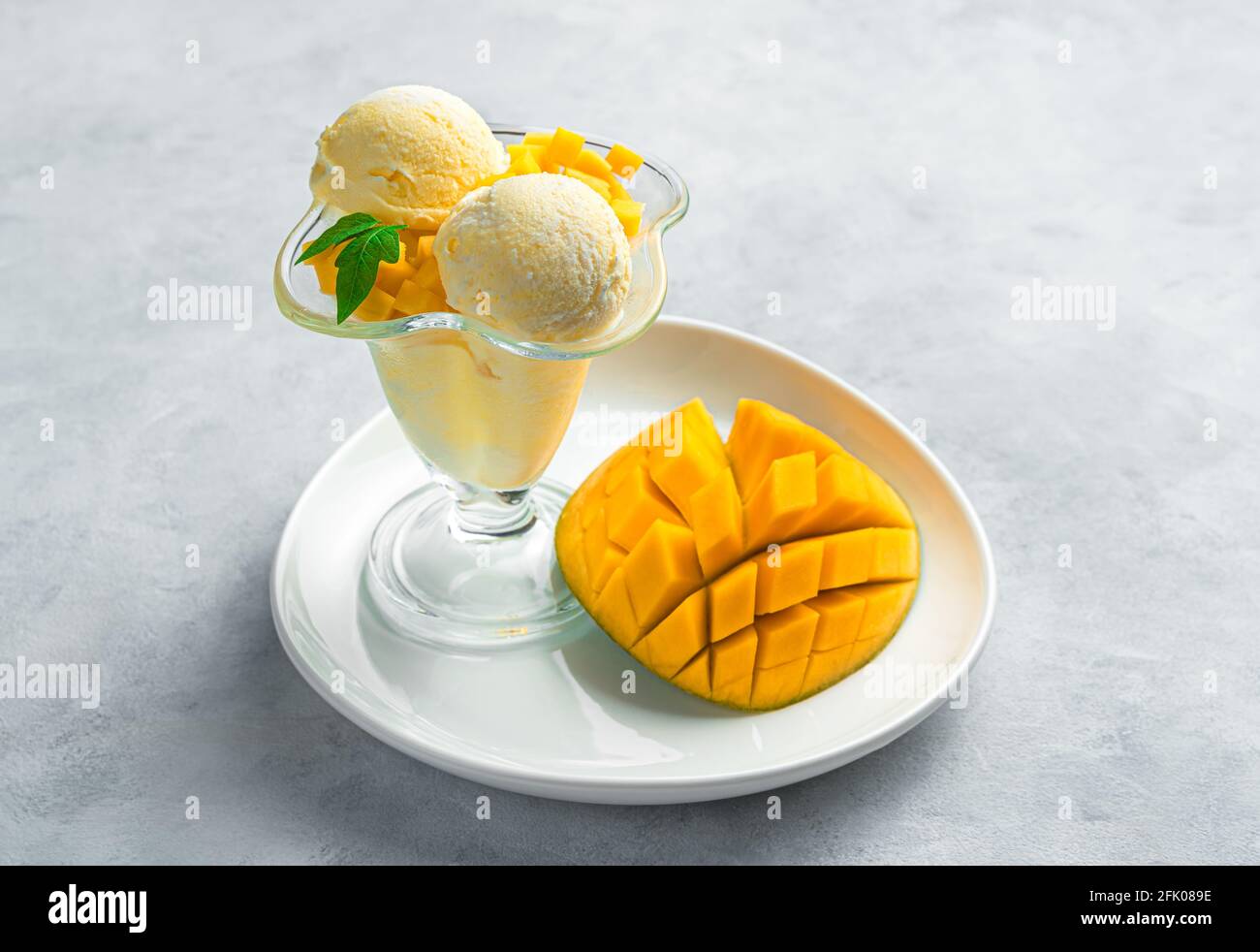 Mango Ice Cream Gourmet