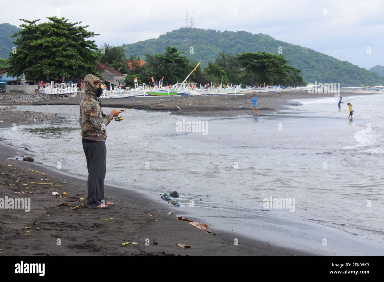 Kusamba beach hi-res stock photography and images - Alamy