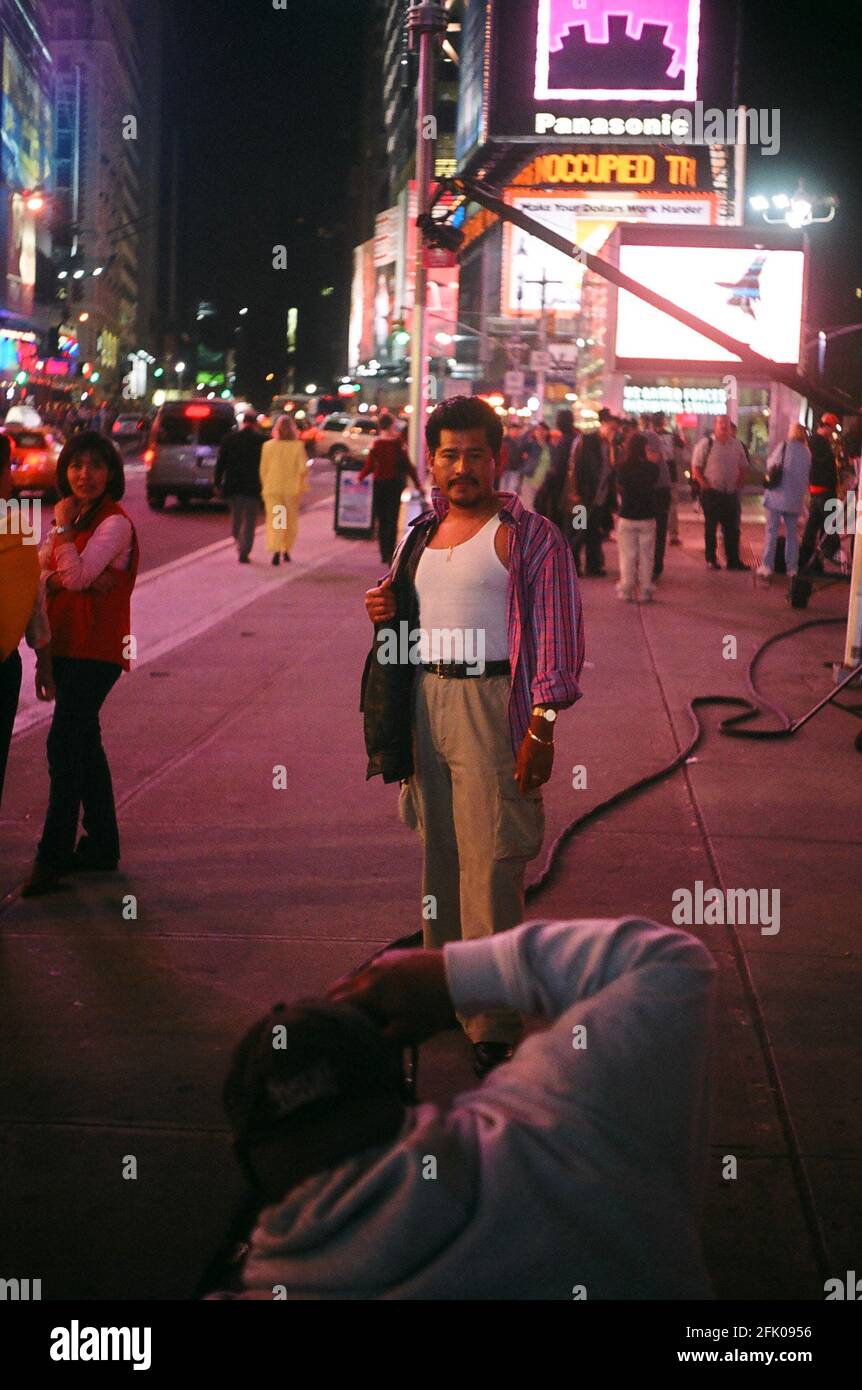 tourists at Times Square Stock Photo - Alamy