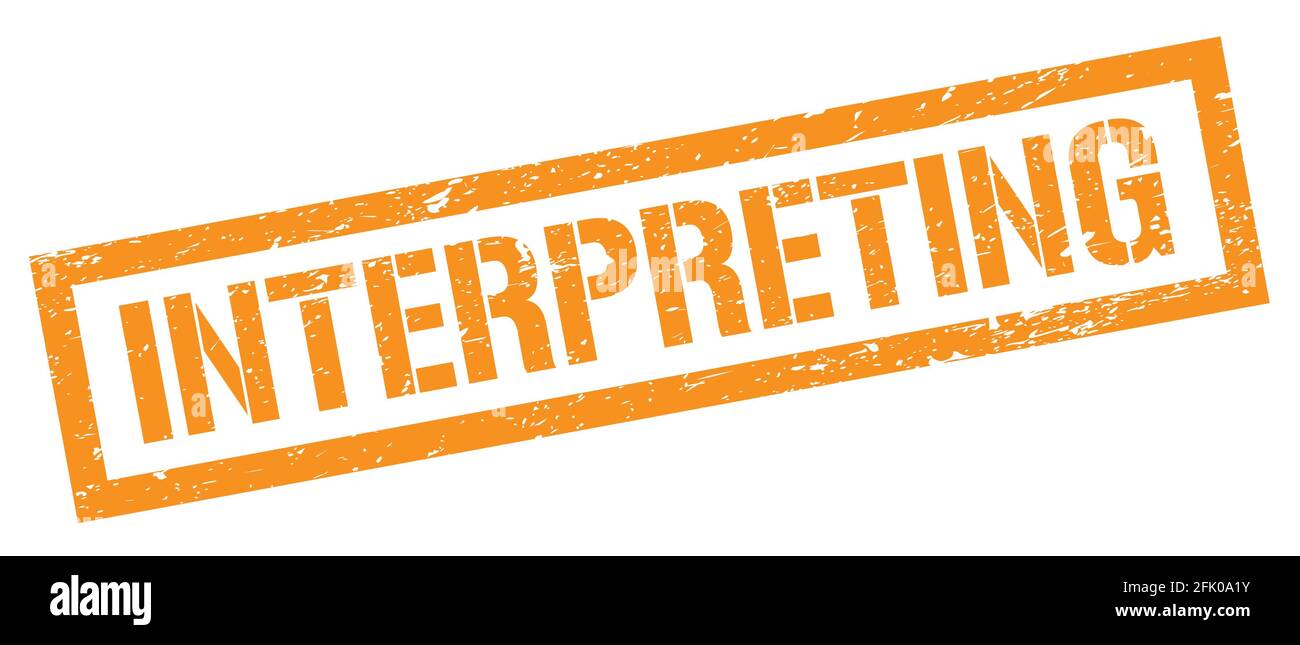 Interpreting word Cut Out Stock Images & Pictures - Alamy
