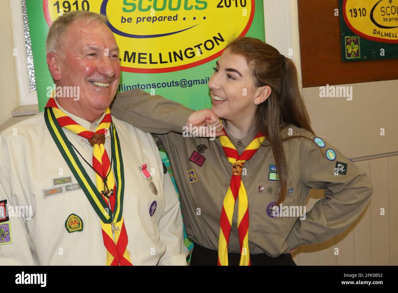 British Empire Medal awards to Dalmellington Scout Leader Frank McHugh ...