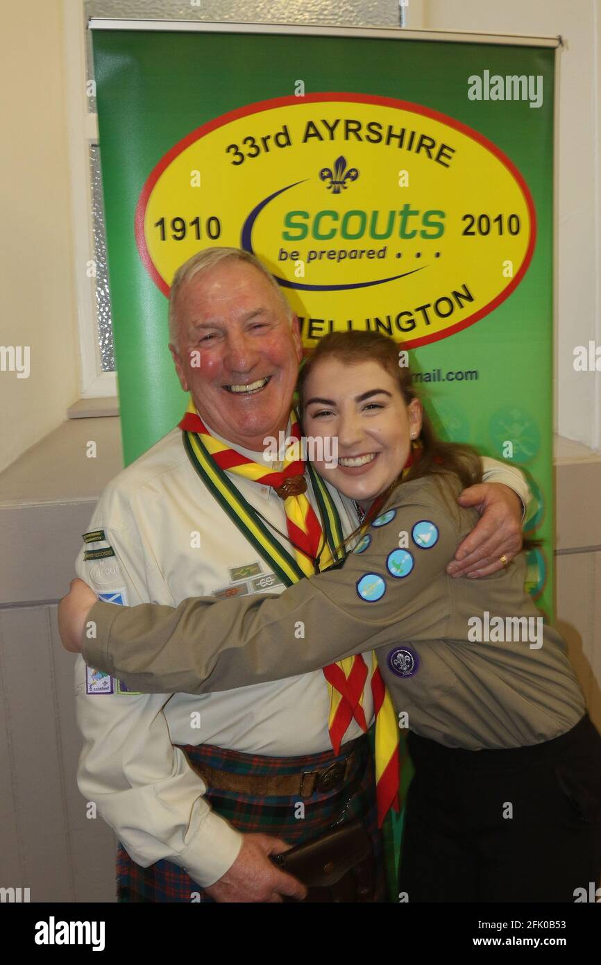 Scouts youth award hi-res stock photography and images - Alamy