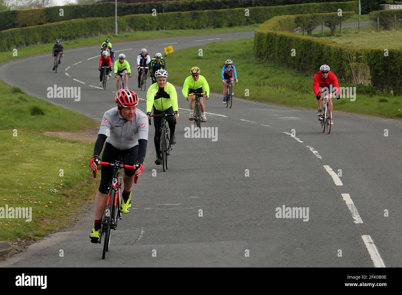 Enthusiastic cyclists hi-res stock photography and images - Alamy