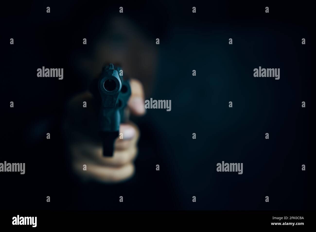 Mans Hand Holding Gun High Resolution Stock Photography and Images - Alamy
