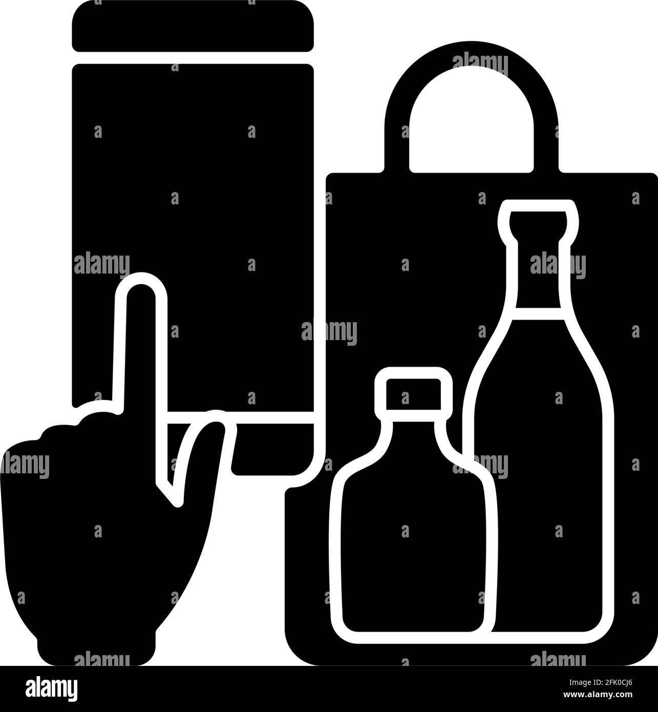 Mobile order pickup Cut Out Stock Images & Pictures - Alamy