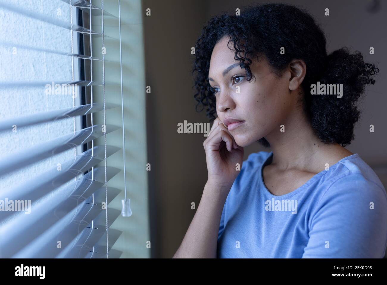 Hand Over Head Looking