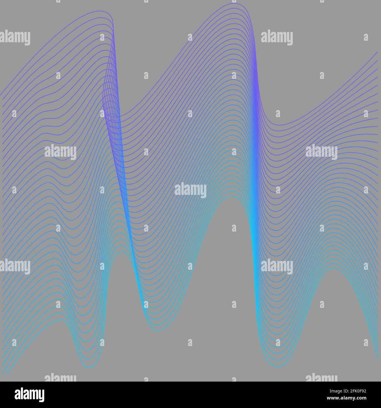 abstract pattern colored waves spectrum blue green gradient transition ...