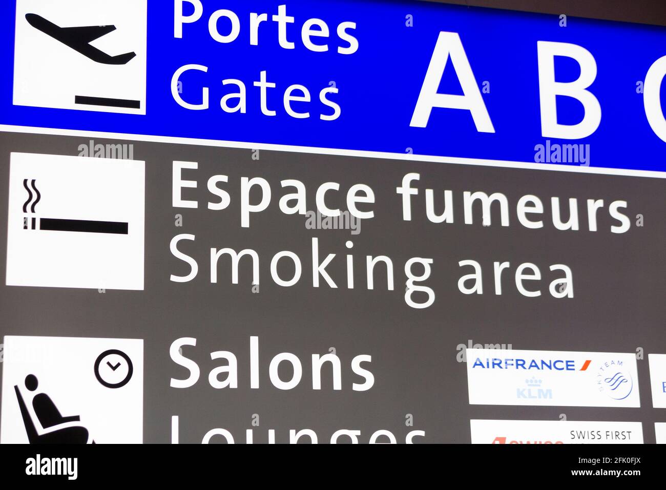 Airport Smoking Area High Resolution Stock Photography and Images - Alamy