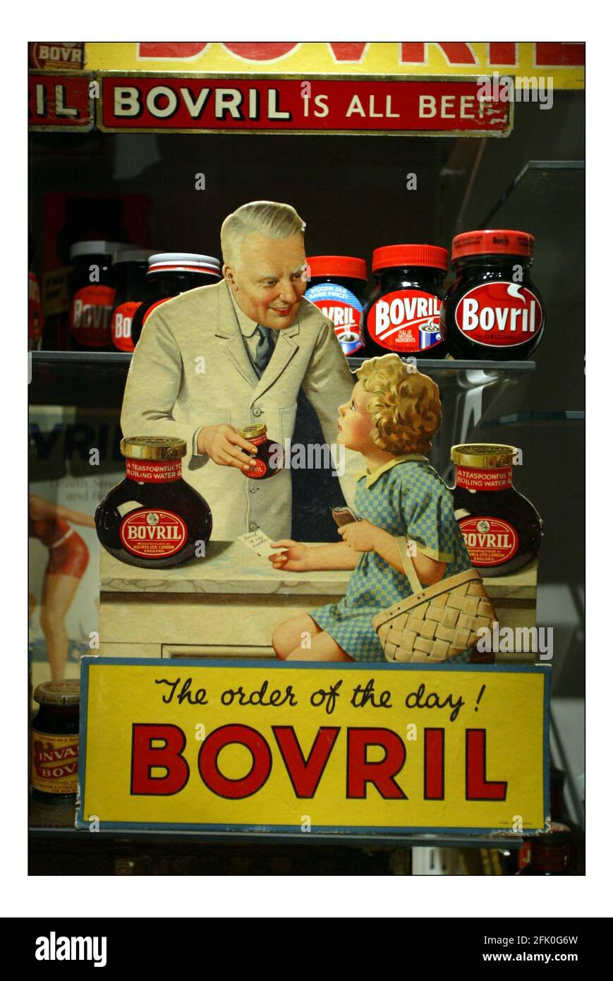 Robert Opie in The Museum of Brands, Packaging and Advertising opening ...