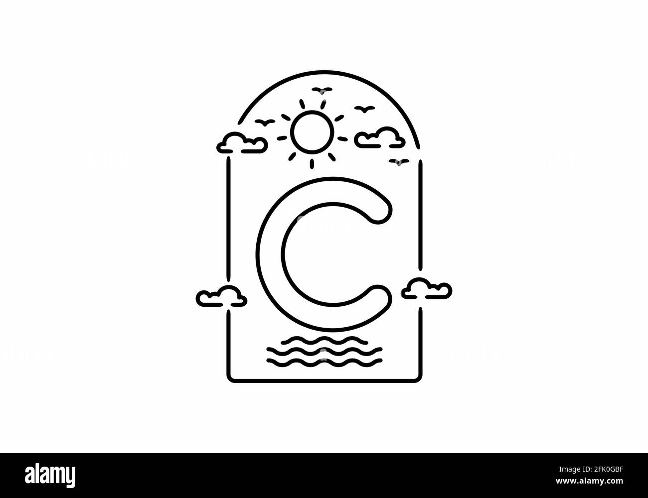 Line art illustration of animal design Stock Vector Image & Art - Alamy