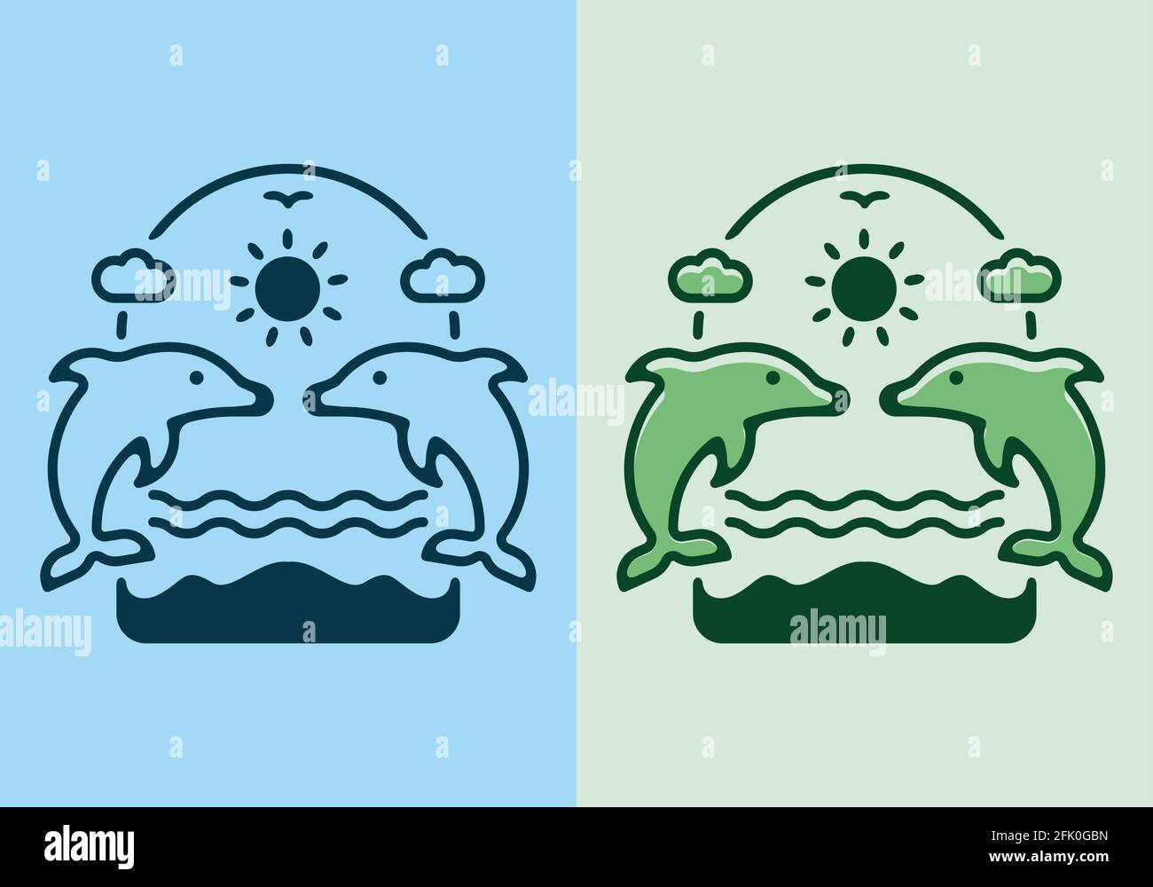 Line art illustration of animal design Stock Vector Image & Art - Alamy