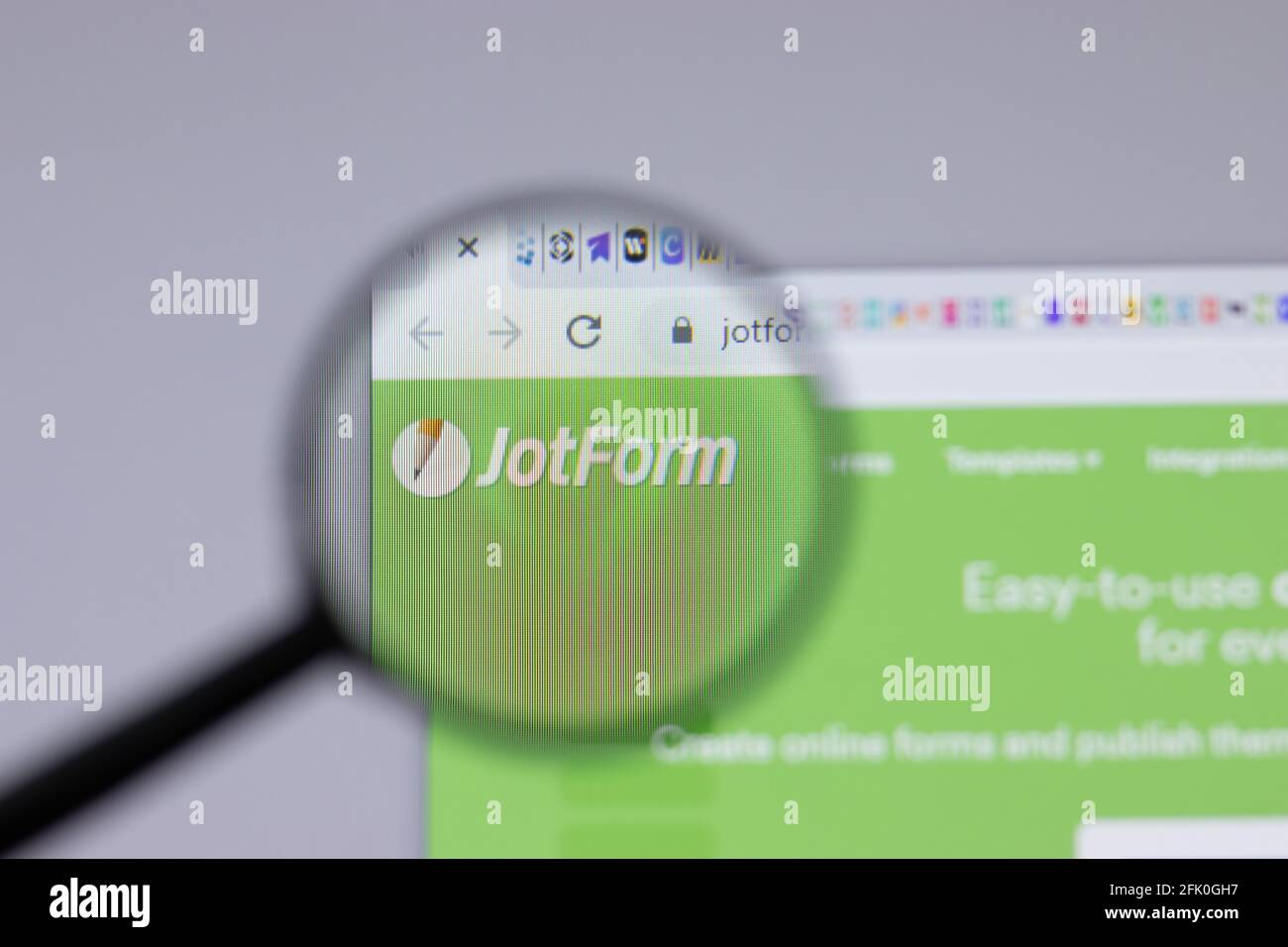 Jotform logo hi-res stock photography and images - Alamy