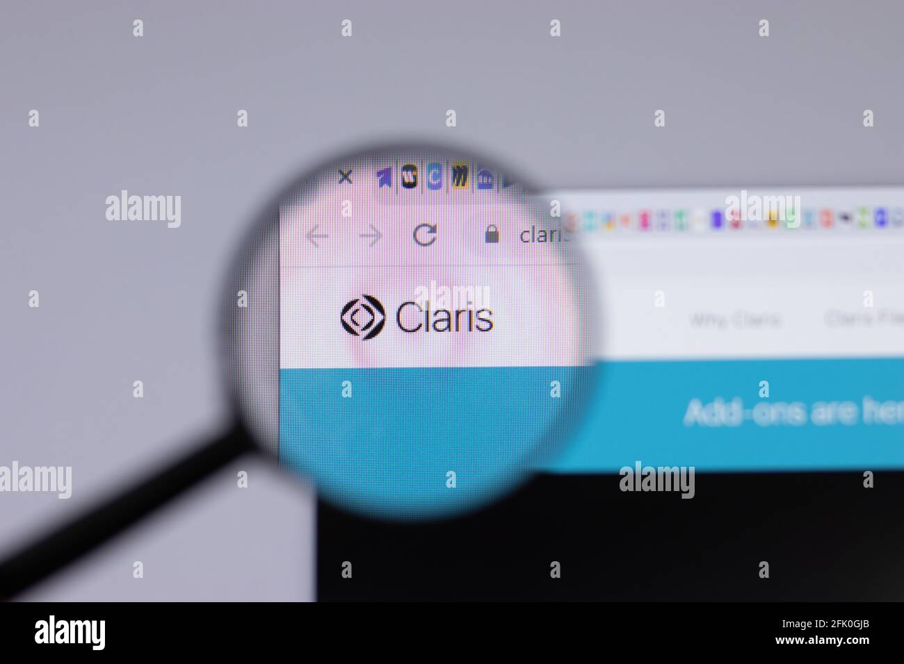 Claris logo hi-res stock photography and images - Alamy