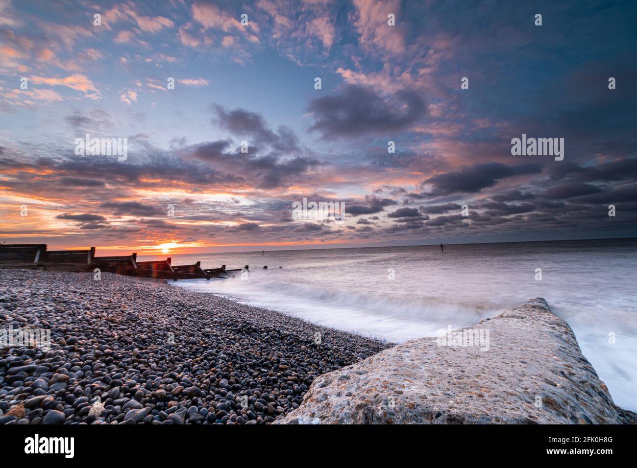 Sheringham Town North Norfolk England Stock Photo - Alamy