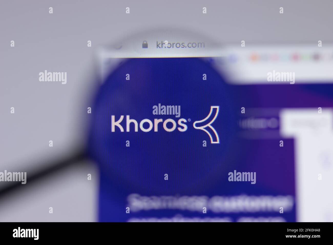 Khoros logo hi-res stock photography and images - Alamy