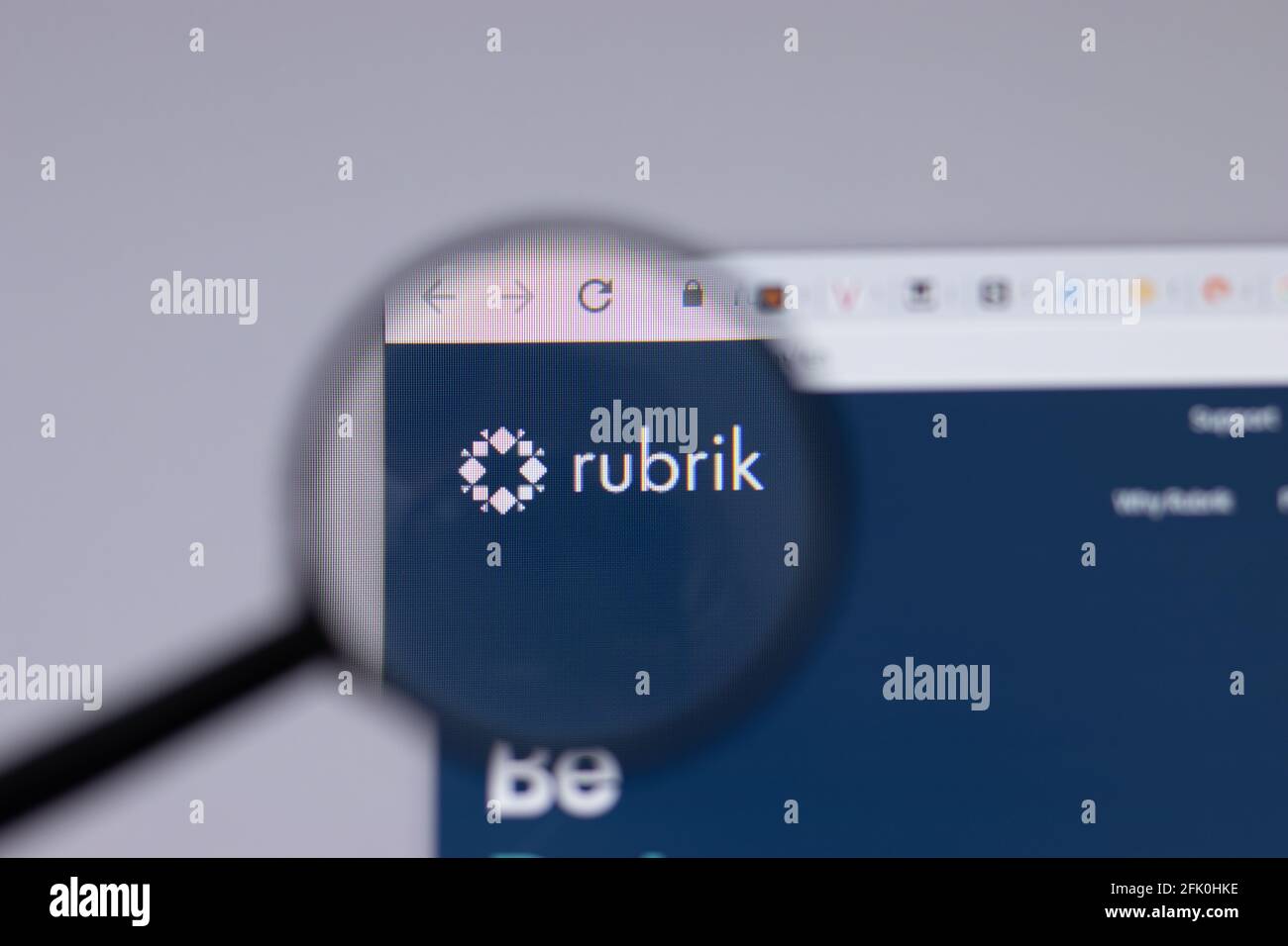 Rubrik logo hi-res stock photography and images - Alamy