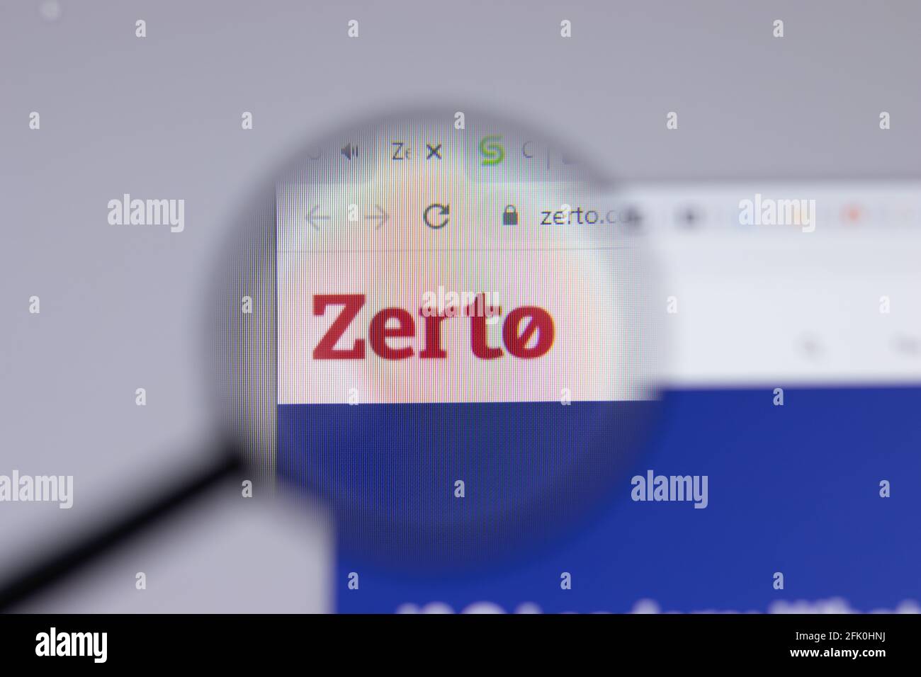 Zerto logo hi-res stock photography and images - Alamy