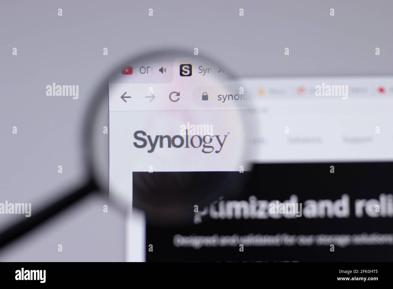 Synology logo hi-res stock photography and images - Alamy