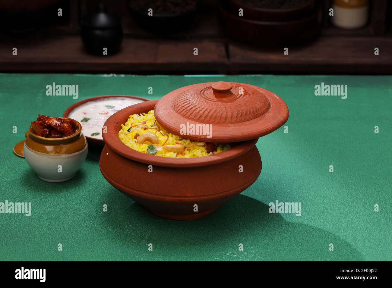 Indian Biryani , kerala style biriyani made using jeera rice and spices ...