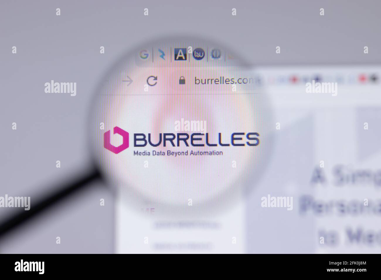 Burrelles logo hi-res stock photography and images - Alamy