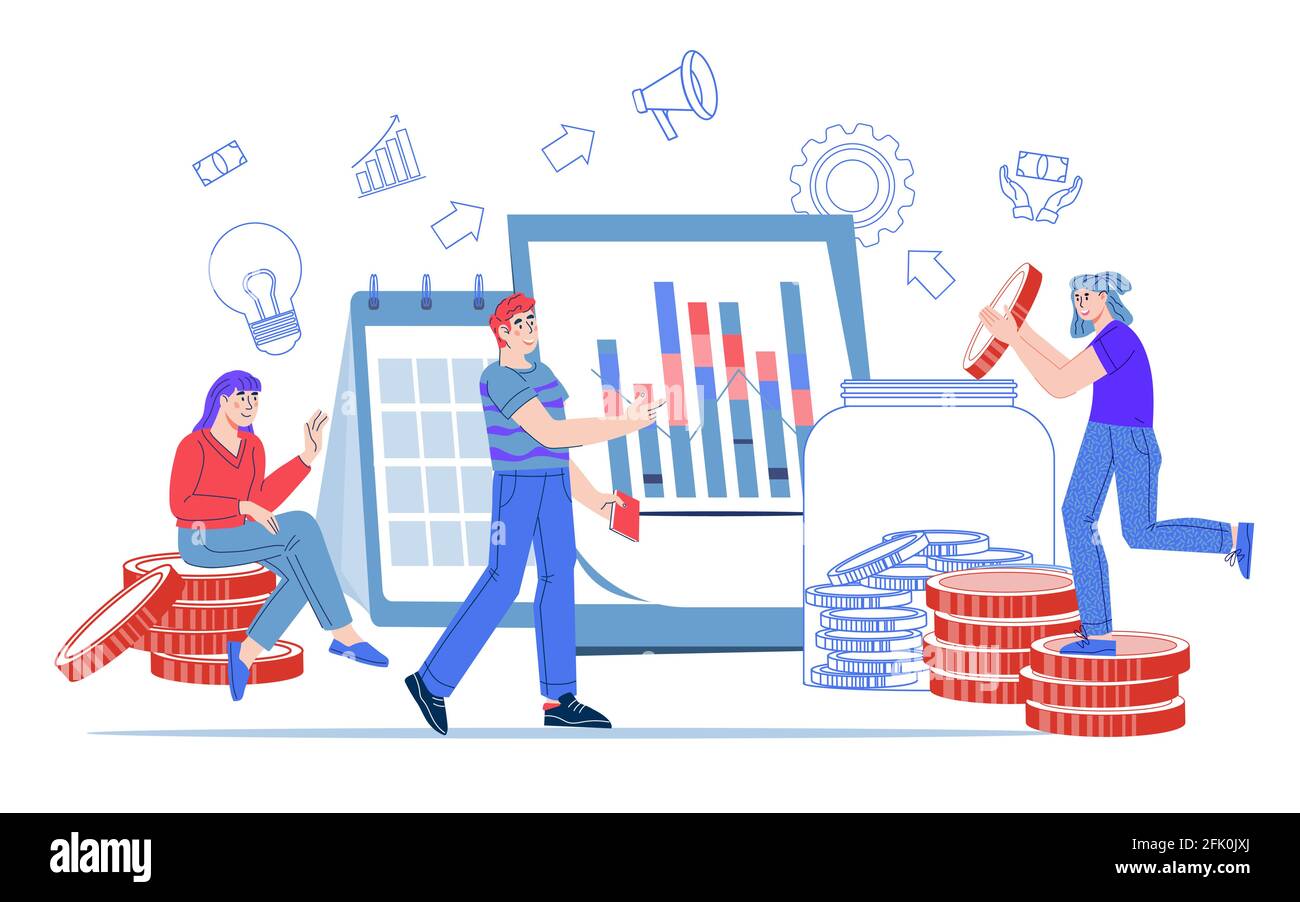 Working capital management Stock Vector Images - Alamy