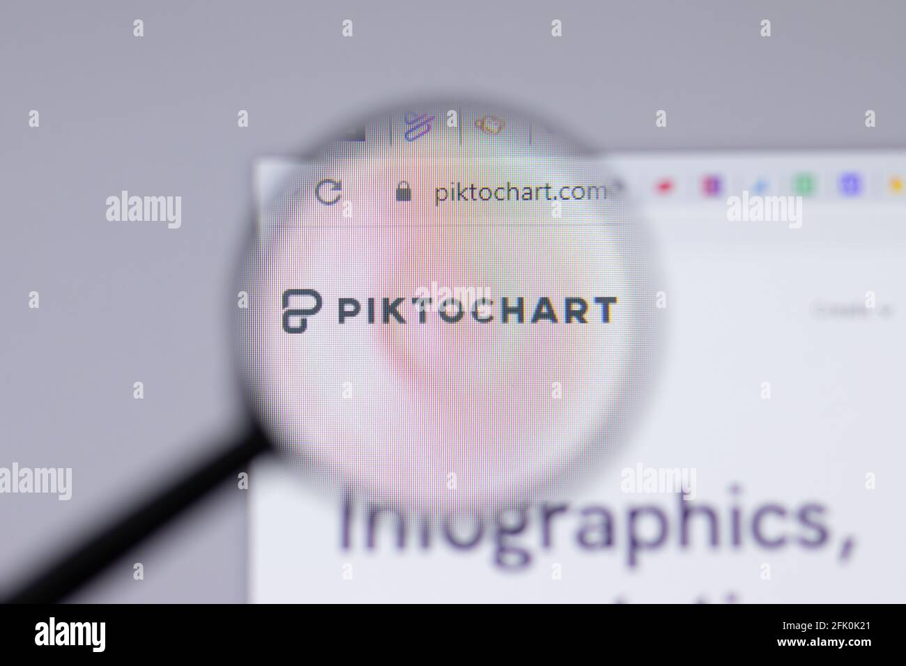 Piktochart logo hi-res stock photography and images - Alamy