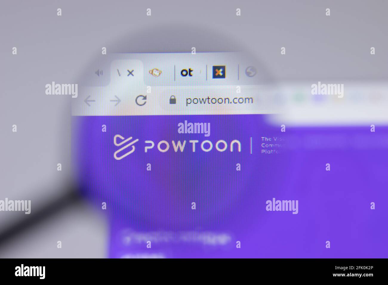 Powtoon logo hi-res stock photography and images - Alamy